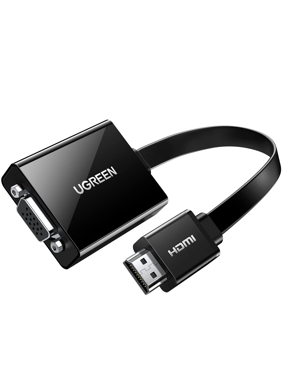 Ugreen 40248 HDMI To VGA+3.5 USdio With Power Port Converter Black ...